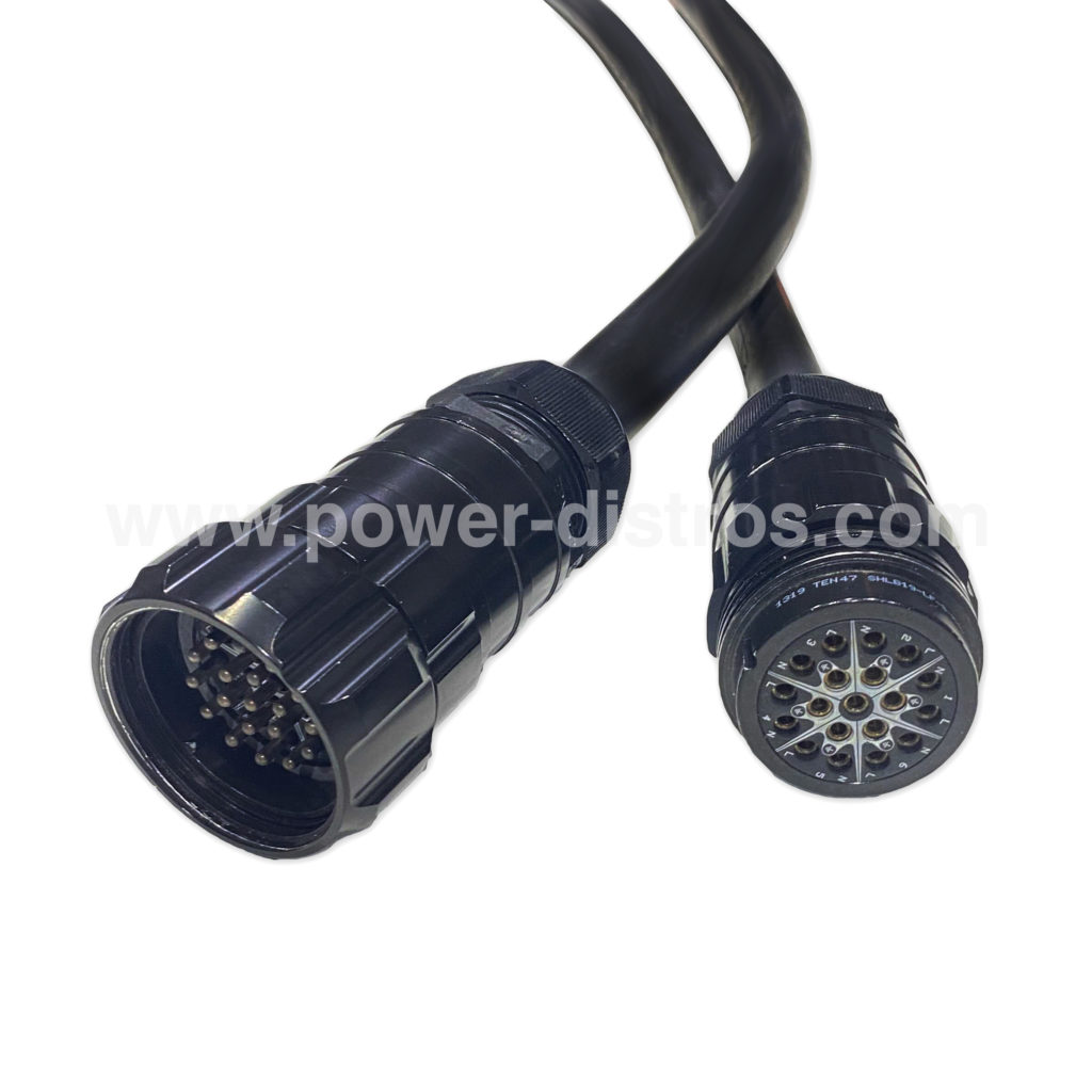 Multicore Power Cable – 19 Pin Connector Male to Female Cables ...