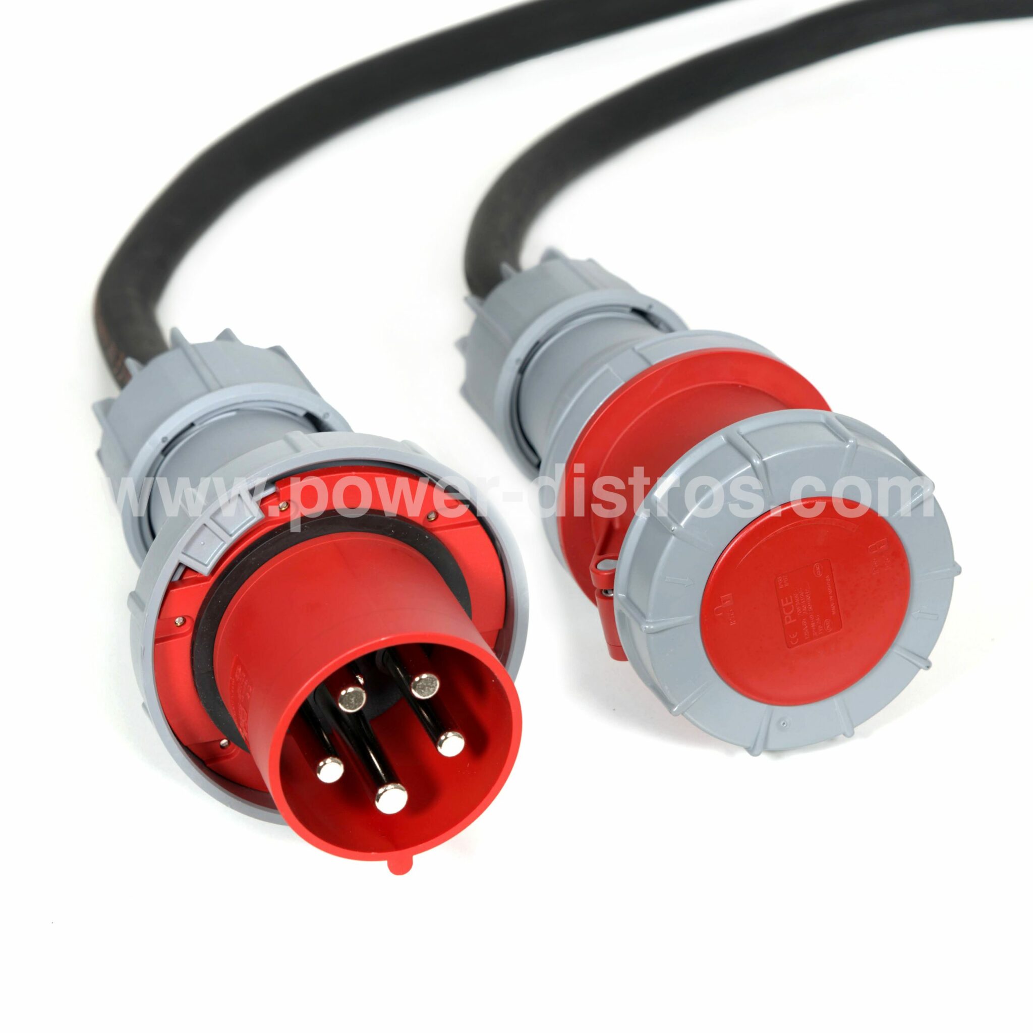 Power Extension Cable – 125A 5P CEE Male to Female Cables & Extensions ...