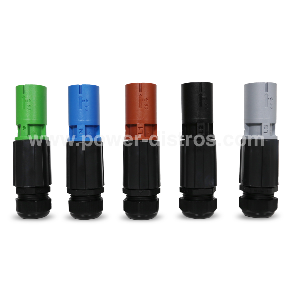 Power Lock Set 500A Line Source – Cable Connector Cables & Extensions